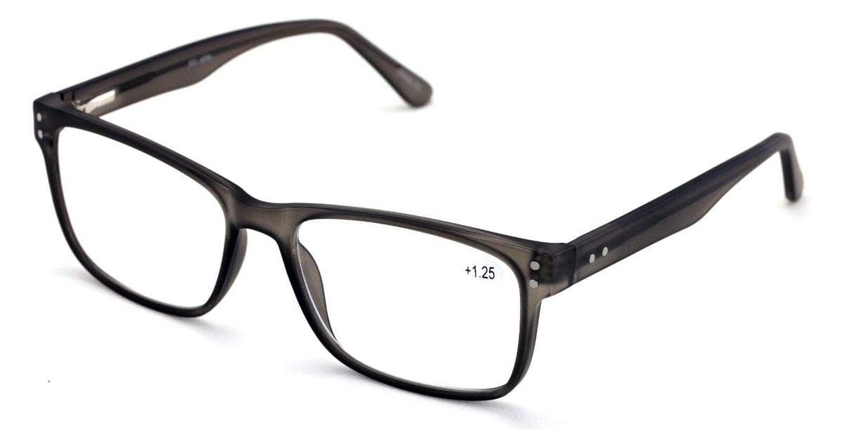 Large Men Premium Rectangular Reading Glasses Optical Frame Reader Spr Vision World